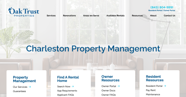 Charleston Property Management | Oak Trust Properties